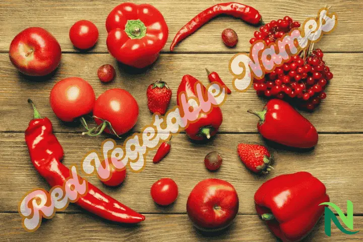 Red Vegetable Names